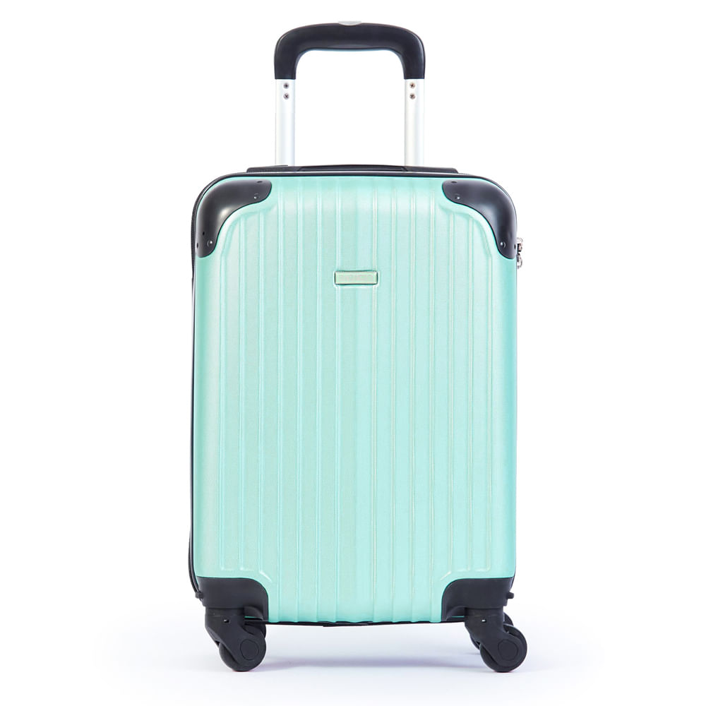 Mala de Bordo 10kg Abs 4 Rodas Turquia Verde | Bagaggio