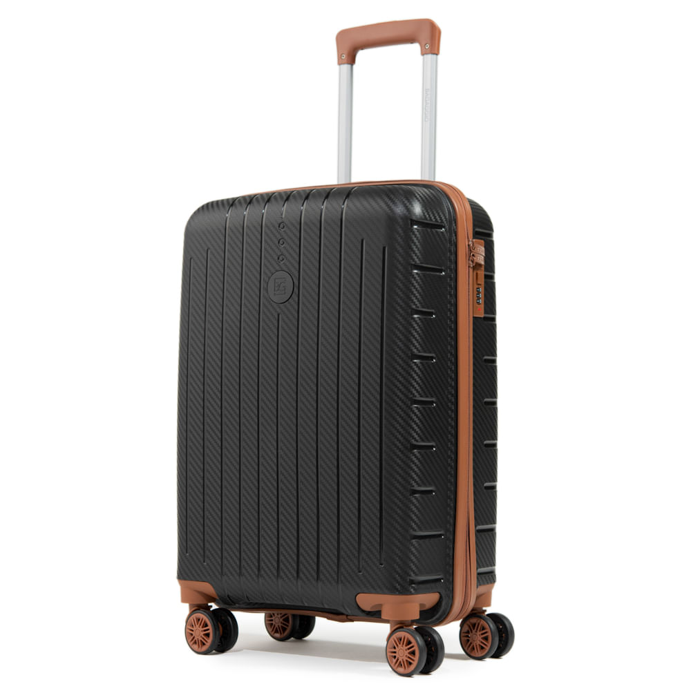 Mala Pequena Polipropileno 4 Rodas Cingapura - lojabagaggio