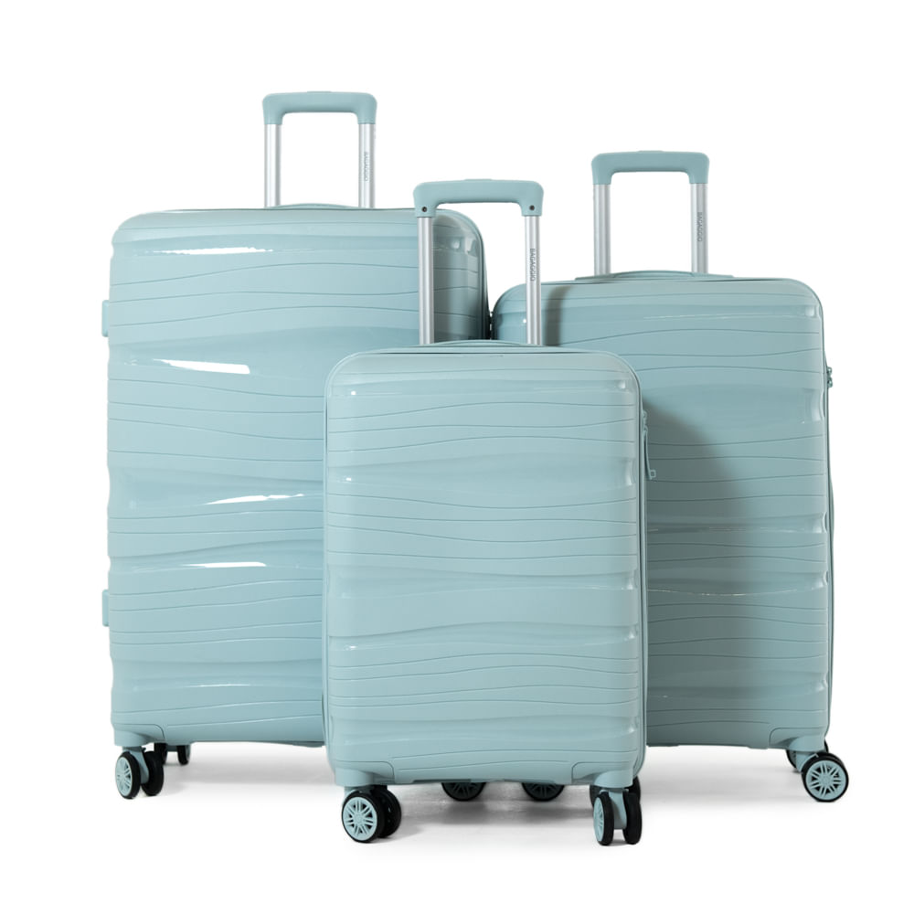 Mala Grande Polipropileno 4 Rodas Maldivas - lojabagaggio