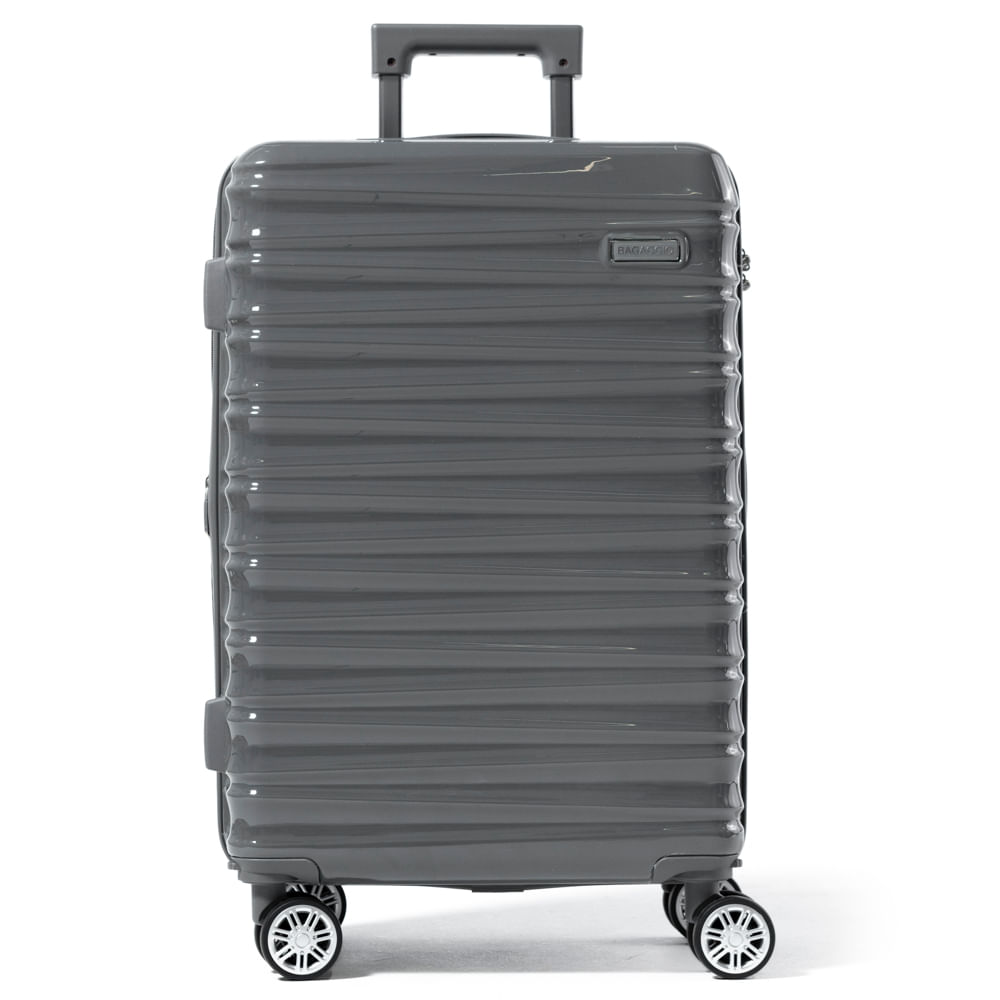 Mala de viagem 23kg Abs 4 Rodas Alaska Azul Escuro | Bagaggio