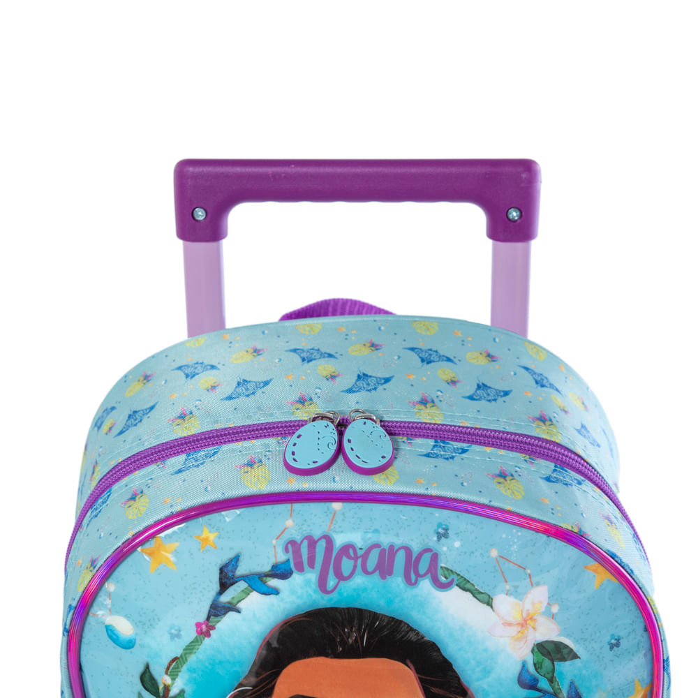 Mochila Escolar com Rodinhas Moana - lojabagaggio