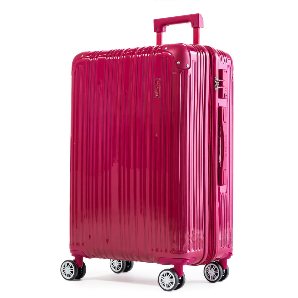 Mala Média ABS 4 Rodas Detroit Prata II | Bagaggio