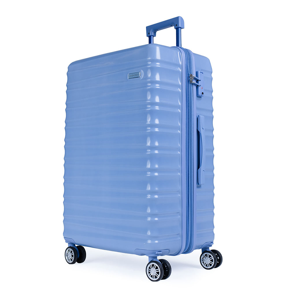 Conjunto De Malas ABS 4 Rodas P e M Street Preta | Bagaggio