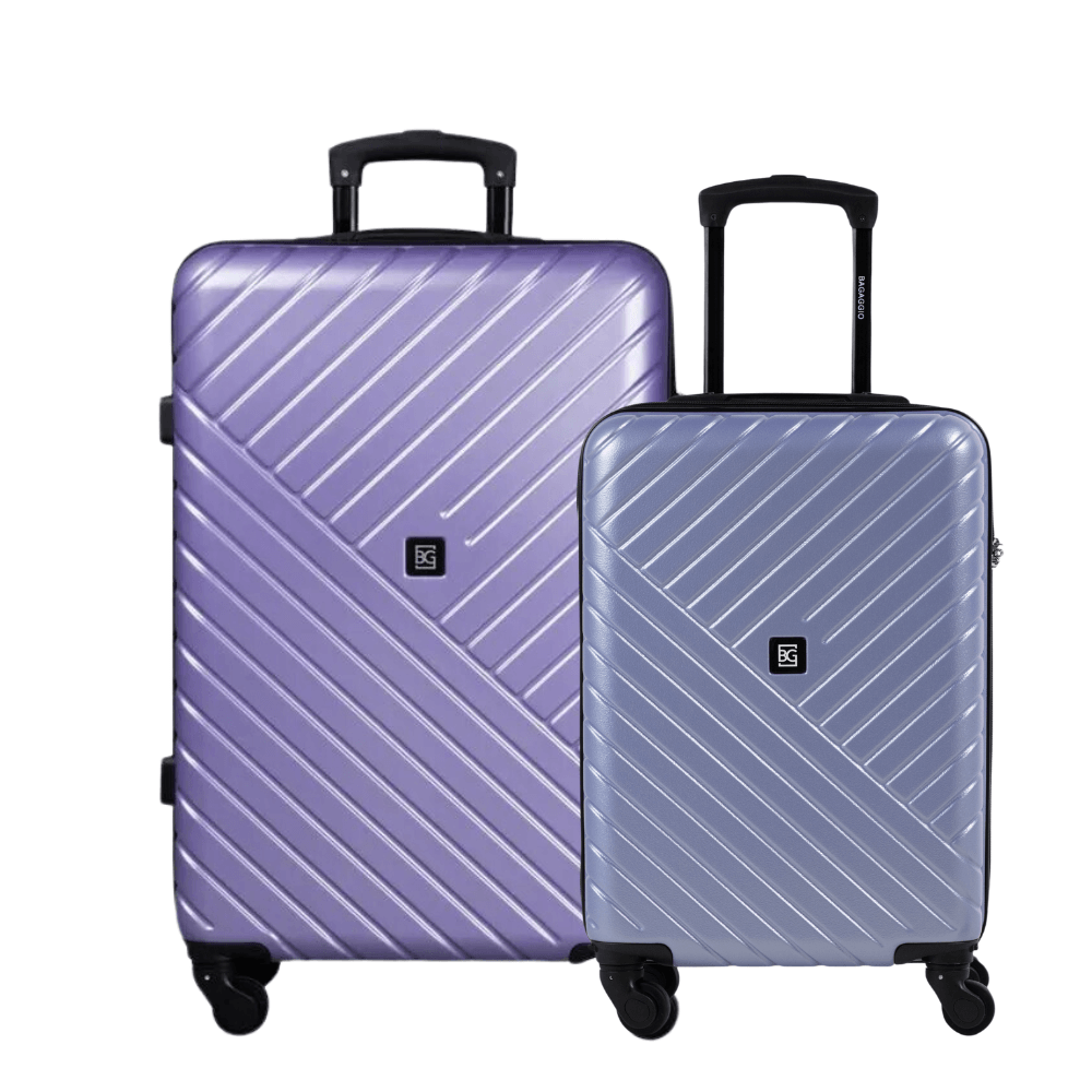 Kit Mala Detroit Lilás P e M | Bagaggio | Bagaggio